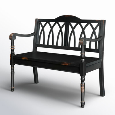 Lark Manor Metinaro Solid Wood Bench & Reviews | Wayfair