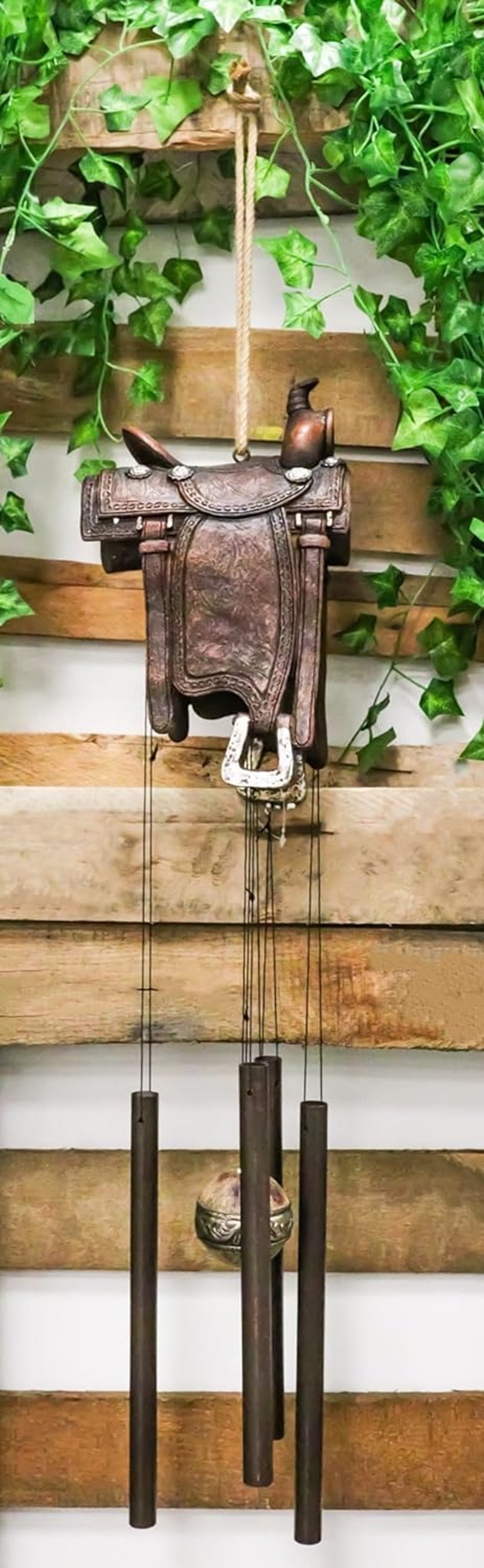 Union Rustic Western Country Cowboy Rustic Horse Saddle Decorative Wind ...