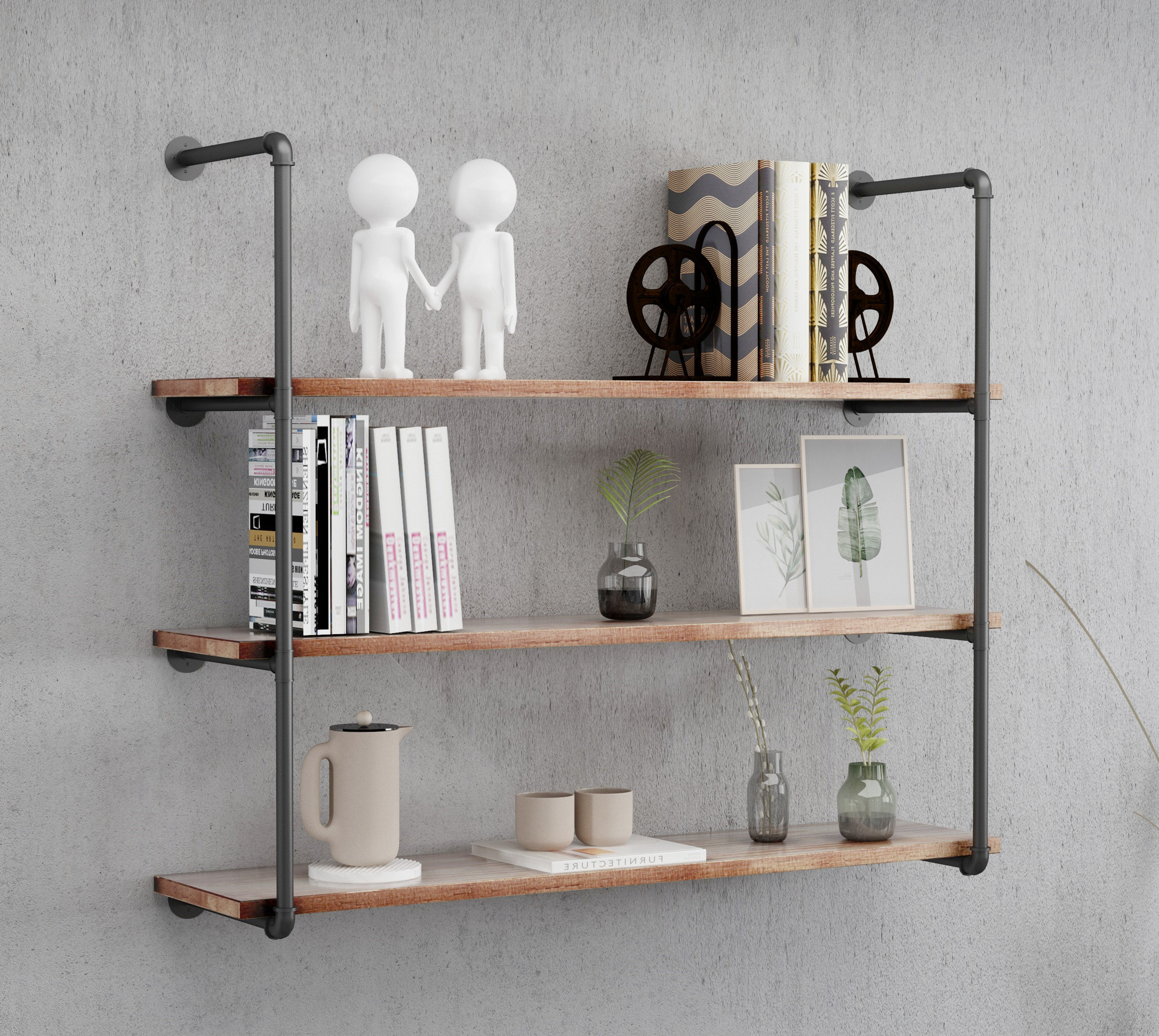 Williston Forge Argenide 3 Piece Tiered Shelf | Wayfair