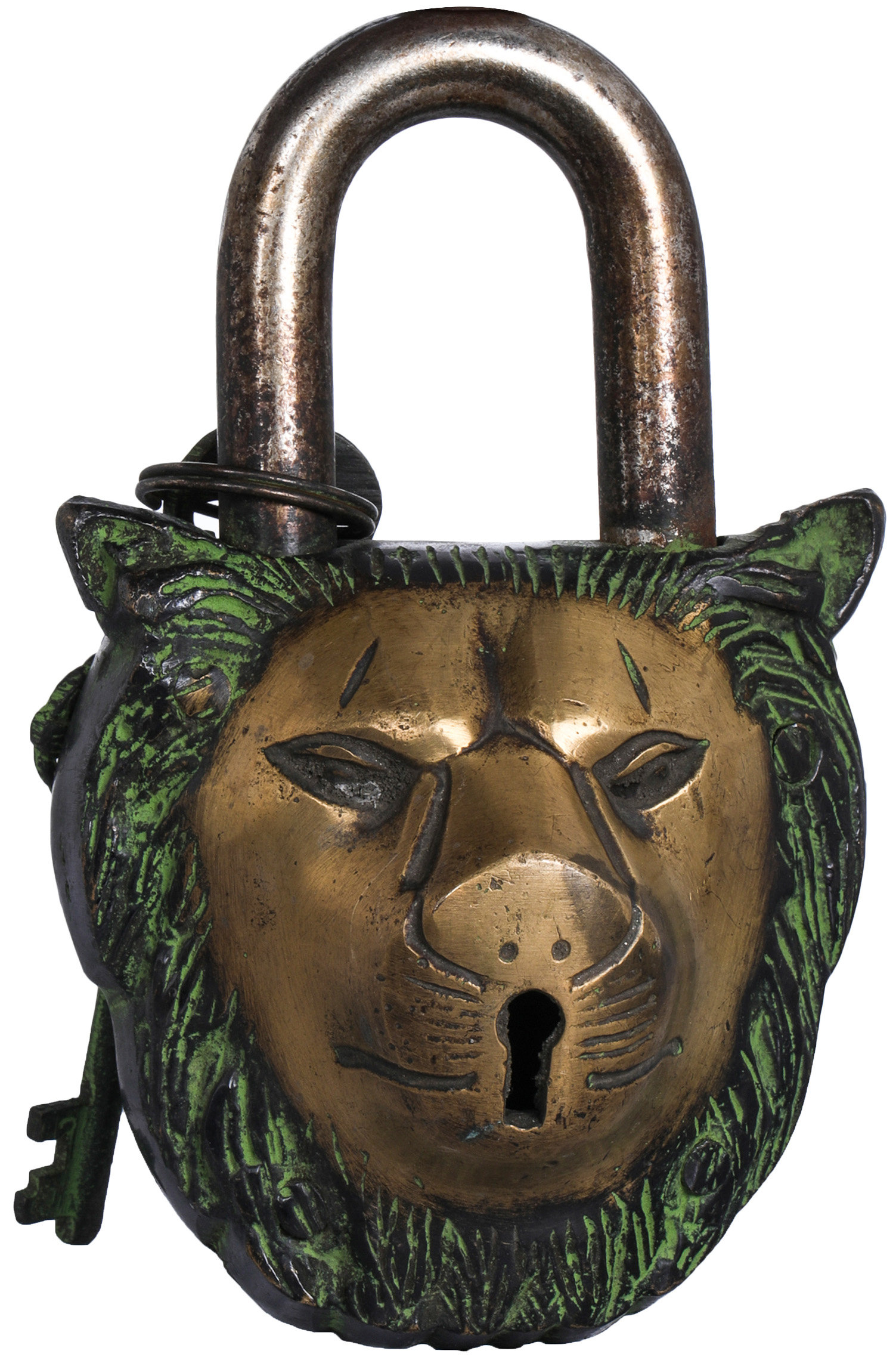 Exotic India Lion Head Lock | Wayfair