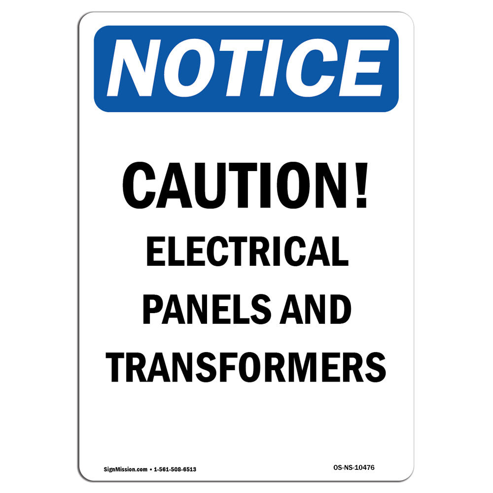 SignMission Caution Electrical Panels and Transformers Sign | Wayfair