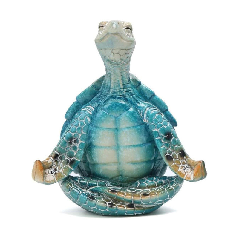 Dakota Fields Sea Turtle Meditation Yoga Decor, Sea Turtle Meditating ...