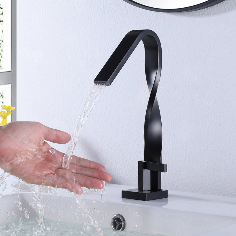 RBROHANT Single Hole Faucet Single-handle Bathroom Faucet & Reviews ...