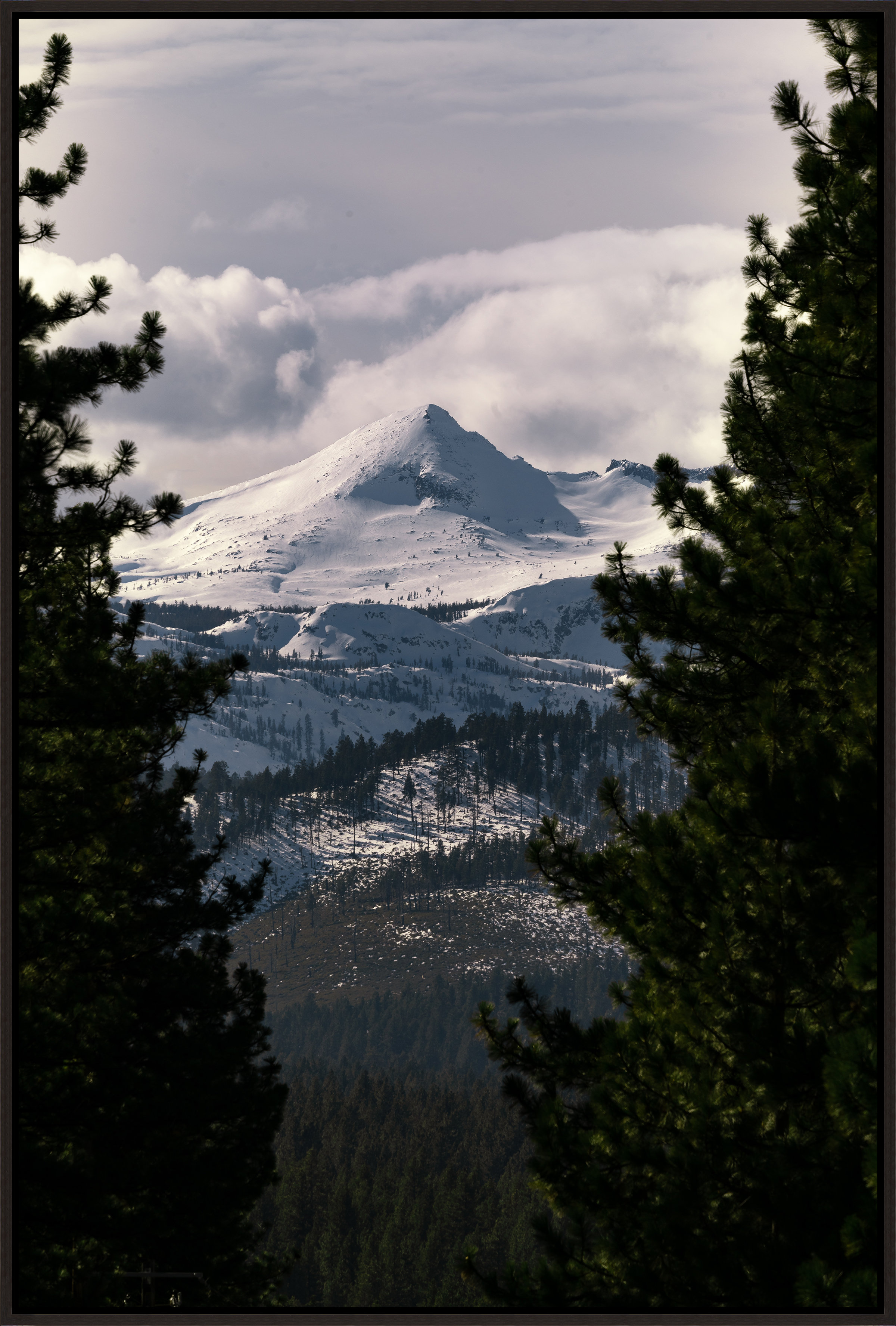 Chelsea Art Studio Pyramid Peak by Ryan Walsh - Floater Frame ...