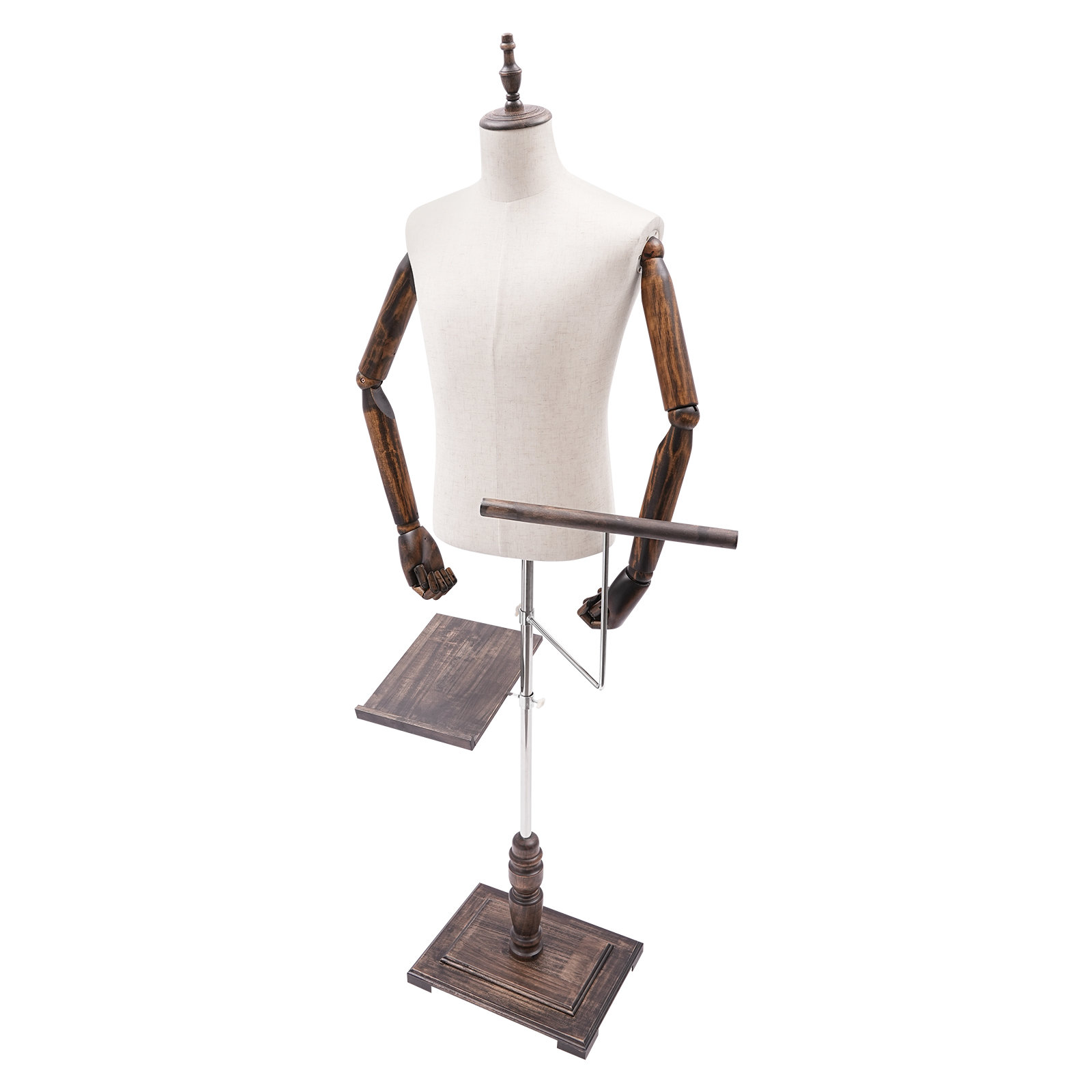 Wildon Home® Tekelia Solid Wood Freestanding Valet Stand | Wayfair