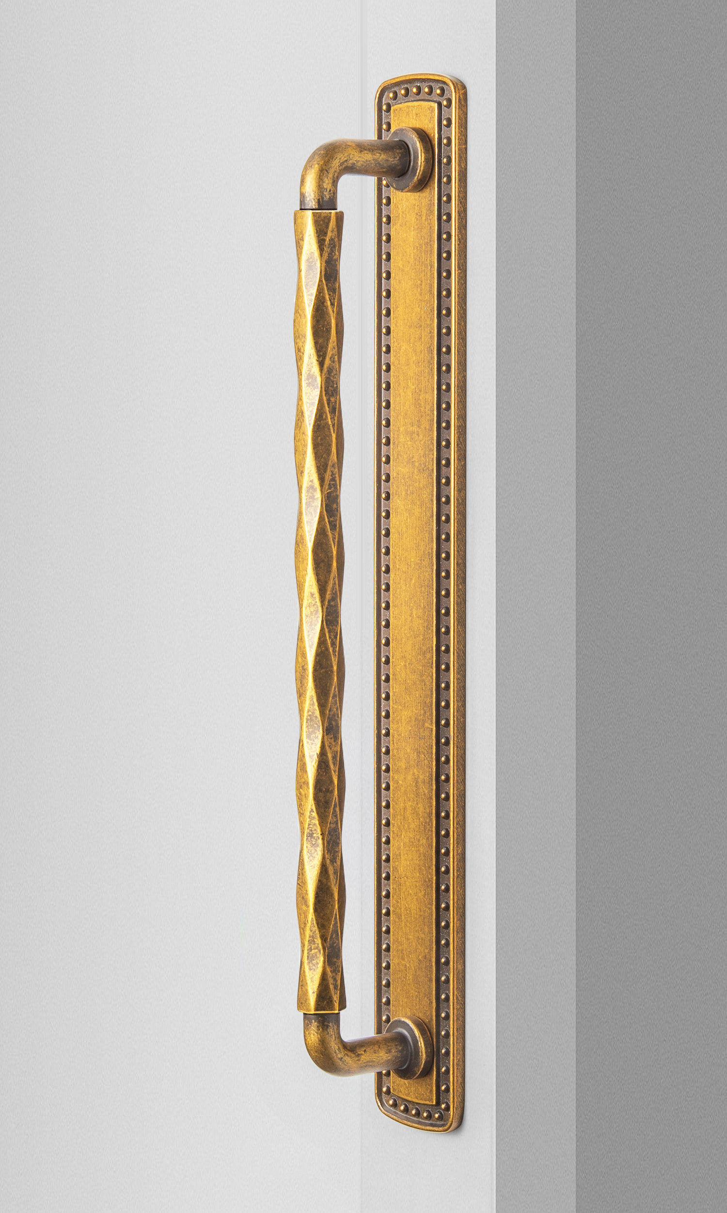 MECANS Cut-Section Design Bar Pull With Backplate-G018 | Wayfair