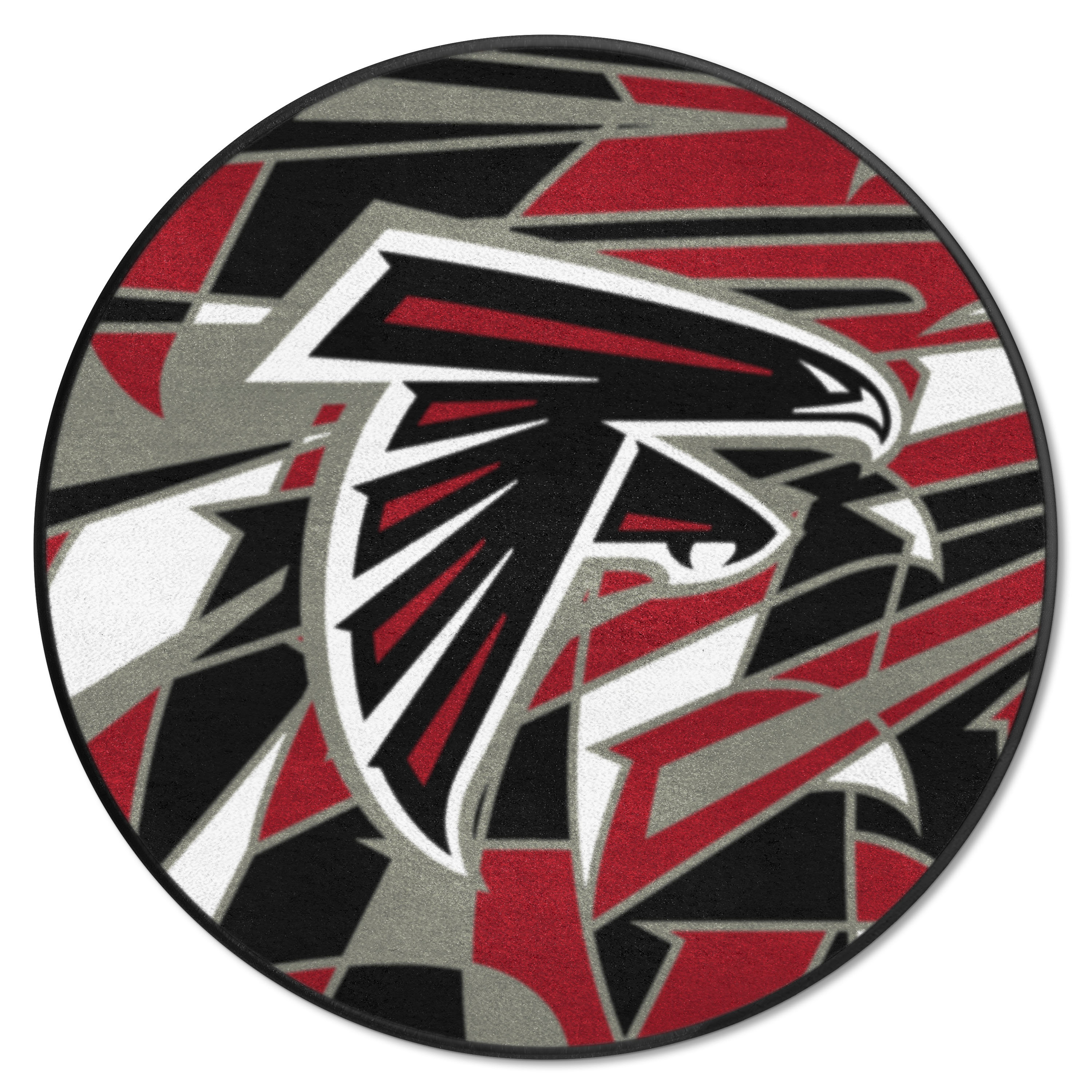FANMATS Atlanta Falcons_Atlanta Falcons Roundel Rug - 27In. Diameter ...