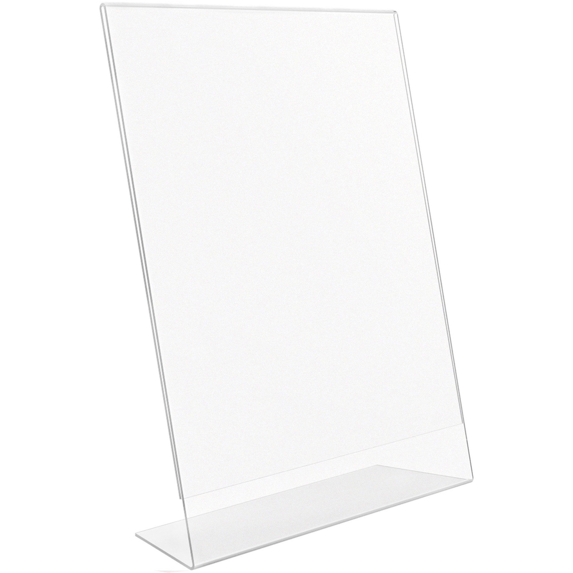 Lorell L-Base Slanted Sign Holder Stand | Wayfair