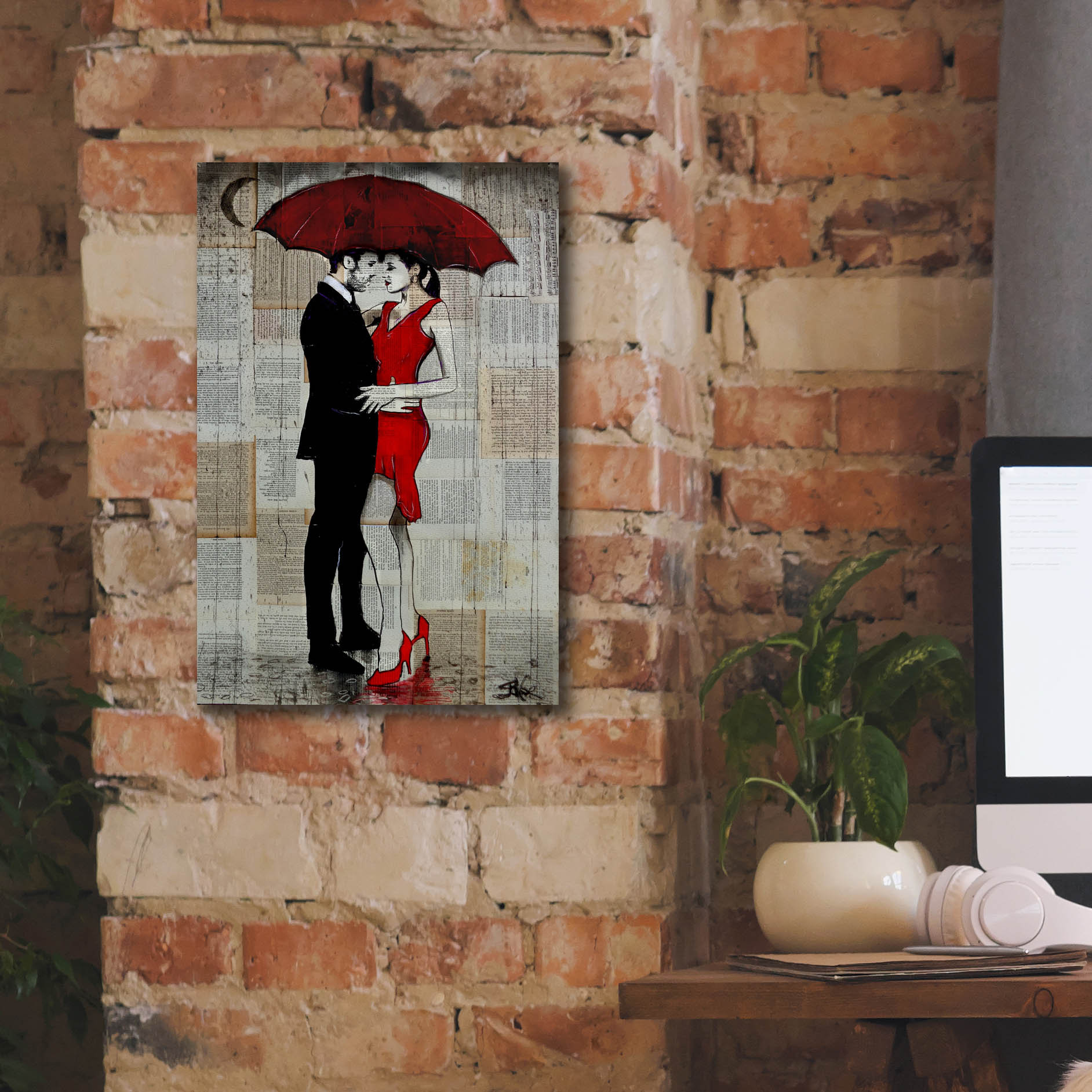 Winston Porter 'Seasons Of Love' by Loui Jover Canvas Wall Art | Wayfair