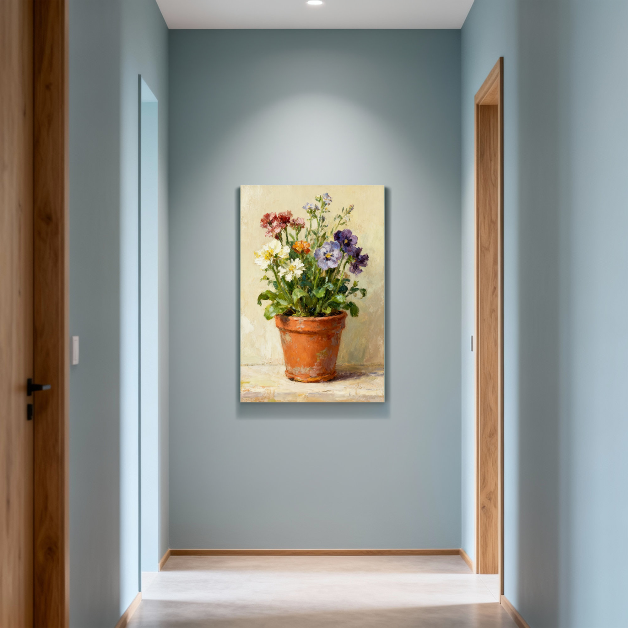 Bay Isle Home™ Plants &Flowers Floral Arrangement In Terracotta Pot ...