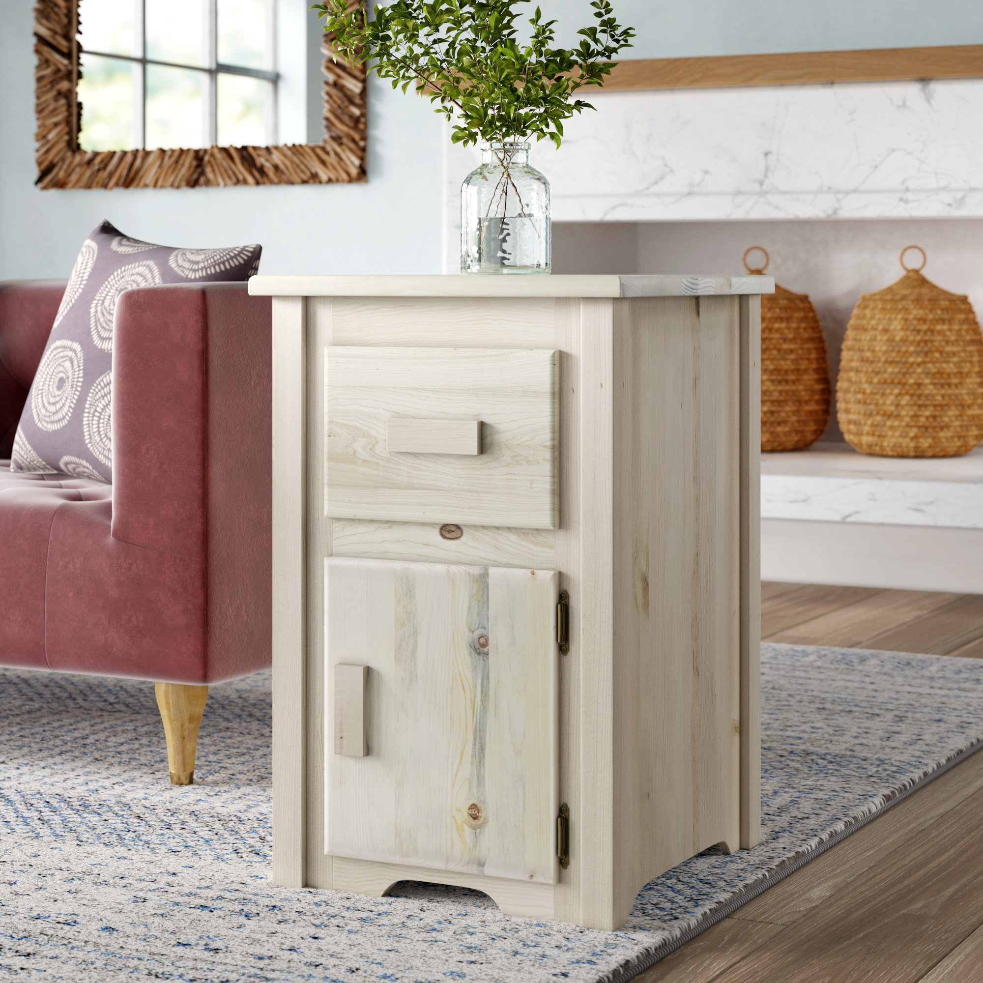 Loon Peak® Homestead Collection End Table | Wayfair