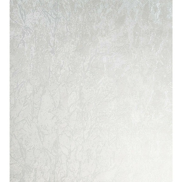 Rosdorf Park Ivory Off White Faux Plaster Modern Textured Wallpaper ...