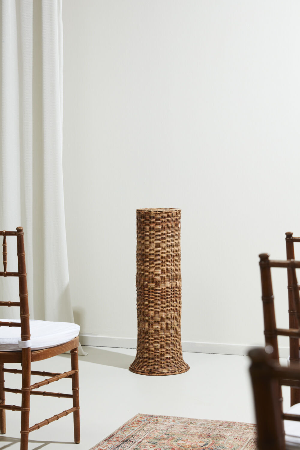 Bayou Breeze Melita Rattan Column 15"x 36" - Wayfair Canada