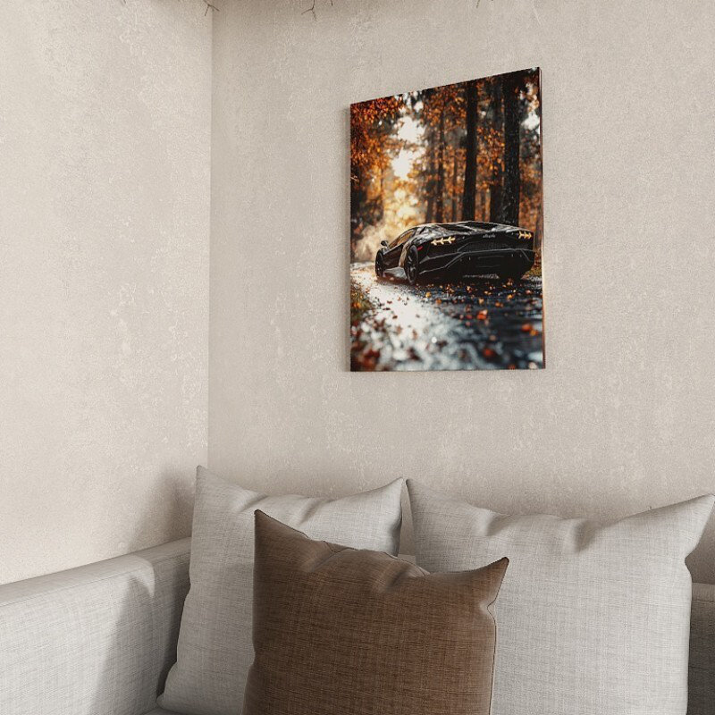 COOSEON Car Art Sports Car Canvas Wall Painting Canvas Print Home Decor ...