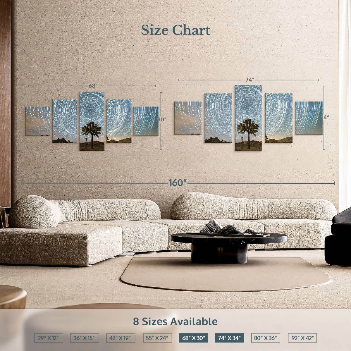 Ebern Designs Gleaming Desert Star Trail | Wayfair