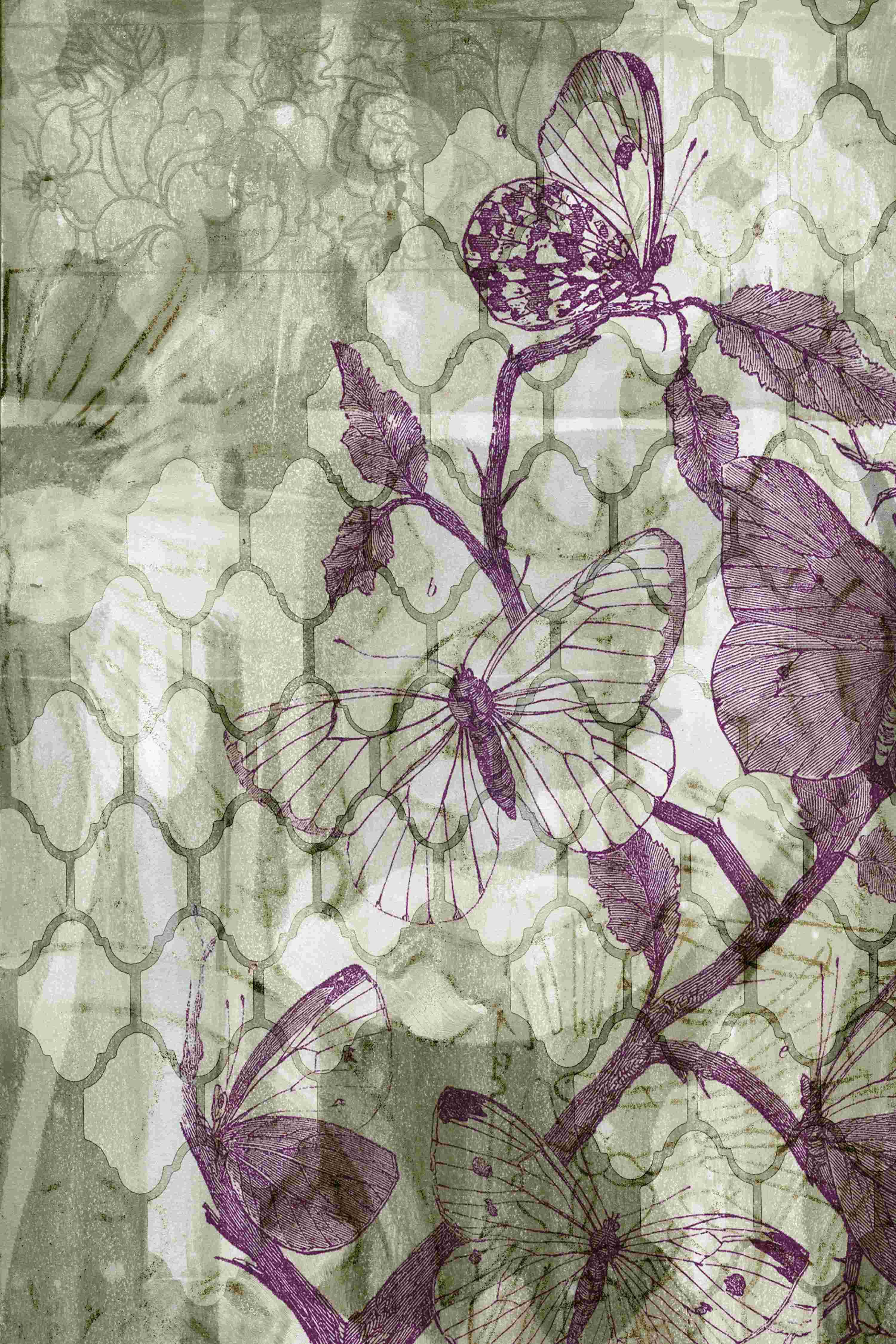 Red Barrel Studio® " Arabesque Butterflies IV " by Jennifer Goldberger ...