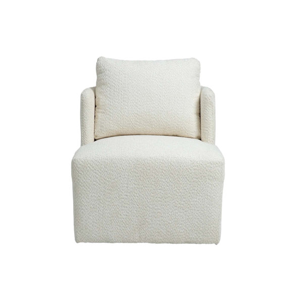 Ebern Designs Anniesha Upholstered Swivel Side Chair | Wayfair