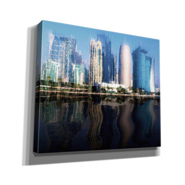 Brayden Studio® Epic Graffiti 'City Of The Future' By David Manlov City ...