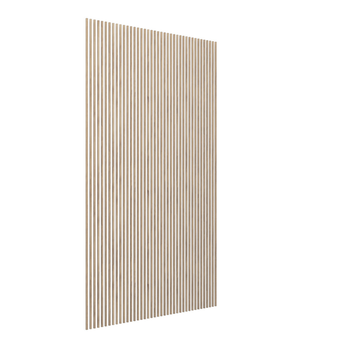 Ekena Millwork Heritage Traditional Stain Grade Slat Wall Kit w/ 1/2"W ...