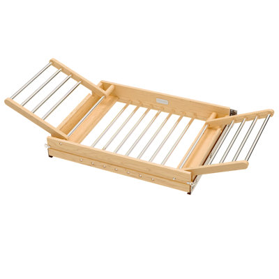 Rev-A-Shelf Wood Drying Rack With BLUM Soft-Close Slides | Wayfair