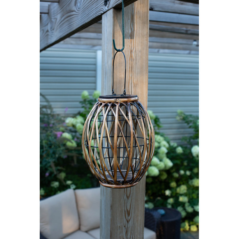 Echo Valley Lumisphere 11.5'' Solar Powered Outdoor Hanging Light | Wayfair