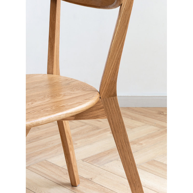 Corrigan Studio® Babbette Solid Wood Side Chair Dining Chair & Reviews ...