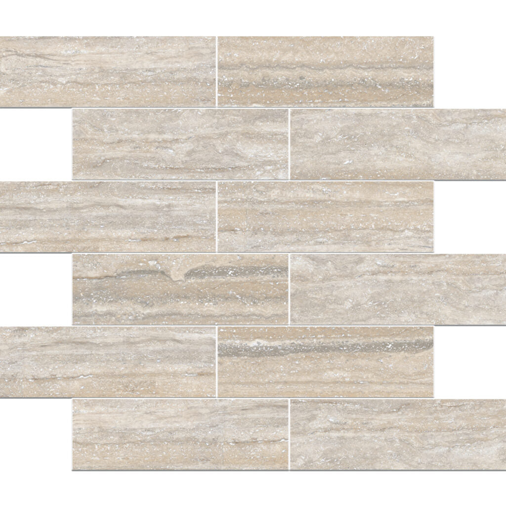 Stone & Tile Shoppe, Inc. 2" x 6" Porcelain Brick Joint Wall & Floor ...