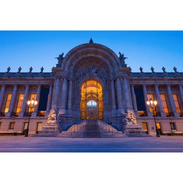 Ebern Designs Macle Petit Palais In Paris On Canvas by Benedek Print ...