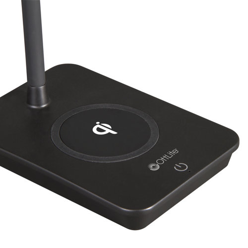 OttLite Wellness OttLite Infuse LED Desk Lamp with Wireless Charging ...