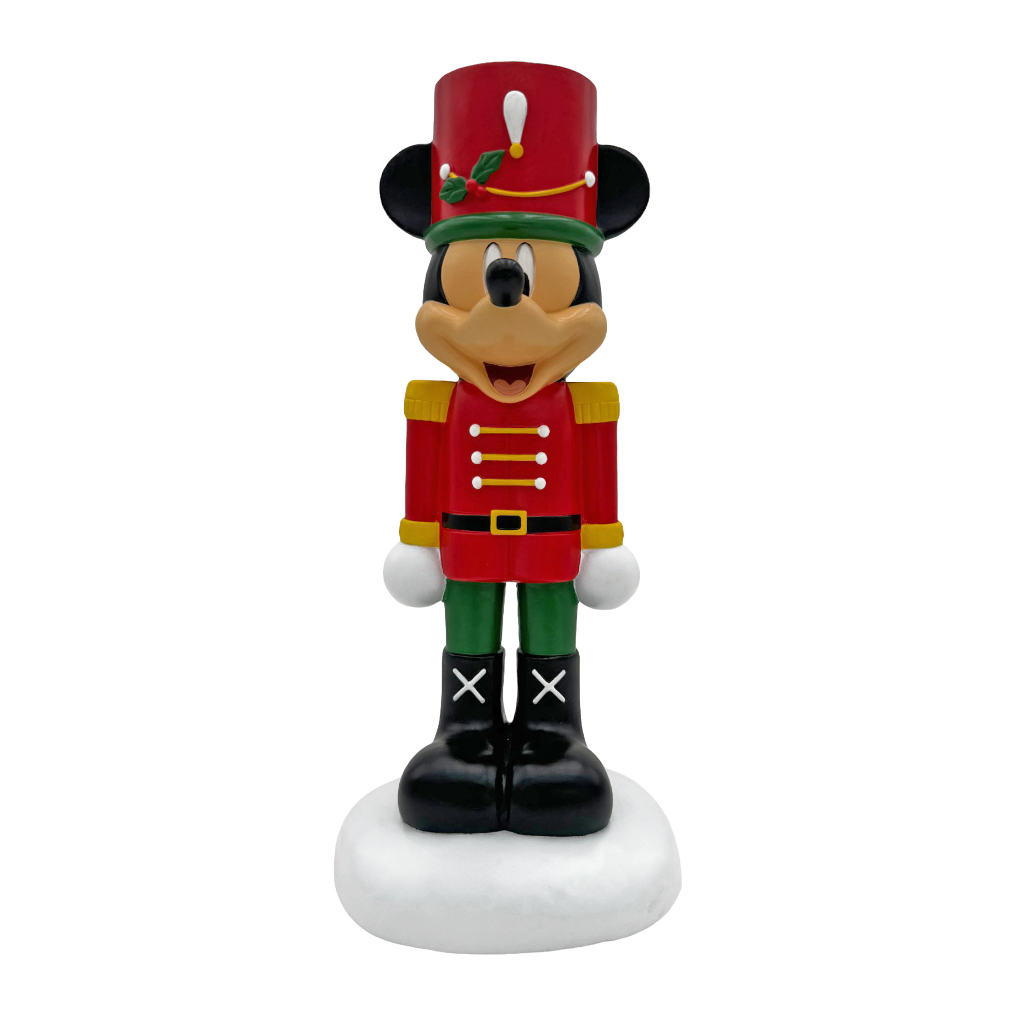Back Yard Glory Backyard Glory Disney Mickey Nutcracker Garderen Statue, Officially Licensed ...