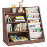 Latitude Run® Maggiorina Kids Standard Bookcase, Storage Book Rack ...