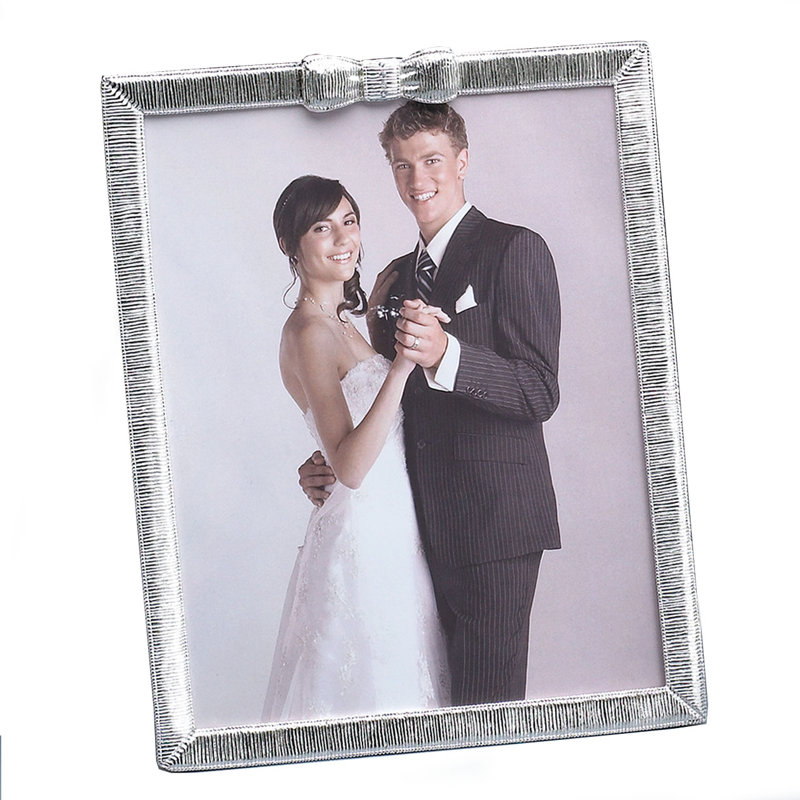 Fetco Home Decor Wedding Danette Bow Tie Picture Frame | Wayfair