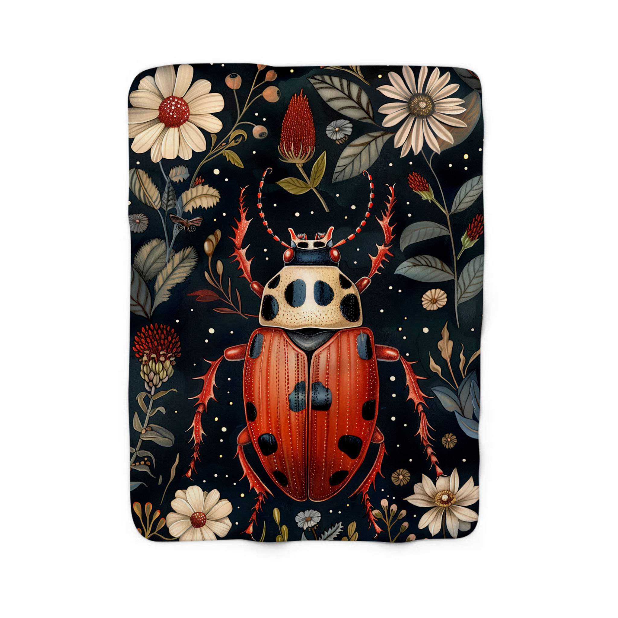 MentionedYou Floral Insect Ensemble Blanket | Wayfair