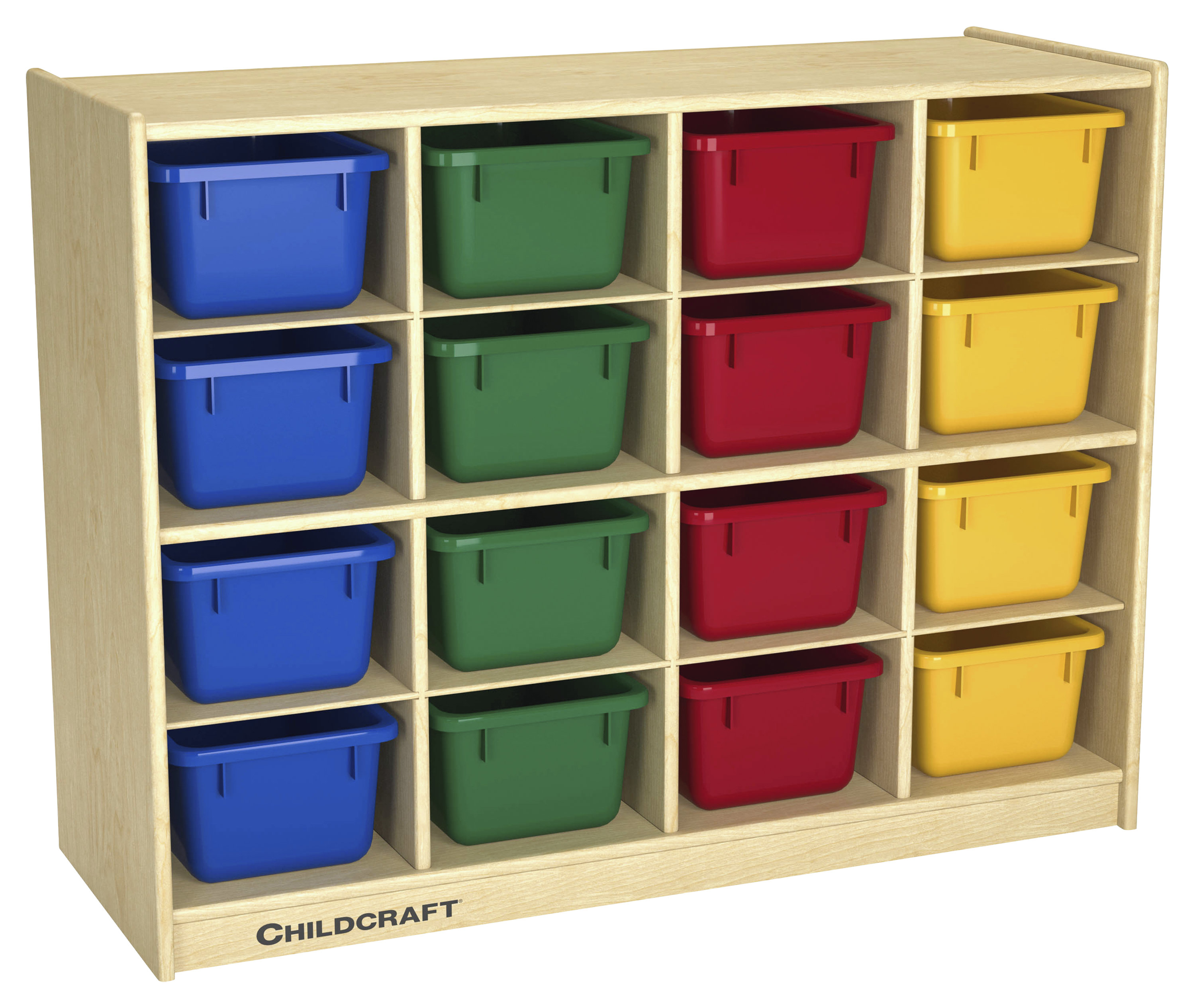 Childcraft 16 Compartment Cubby with Trays | Wayfair