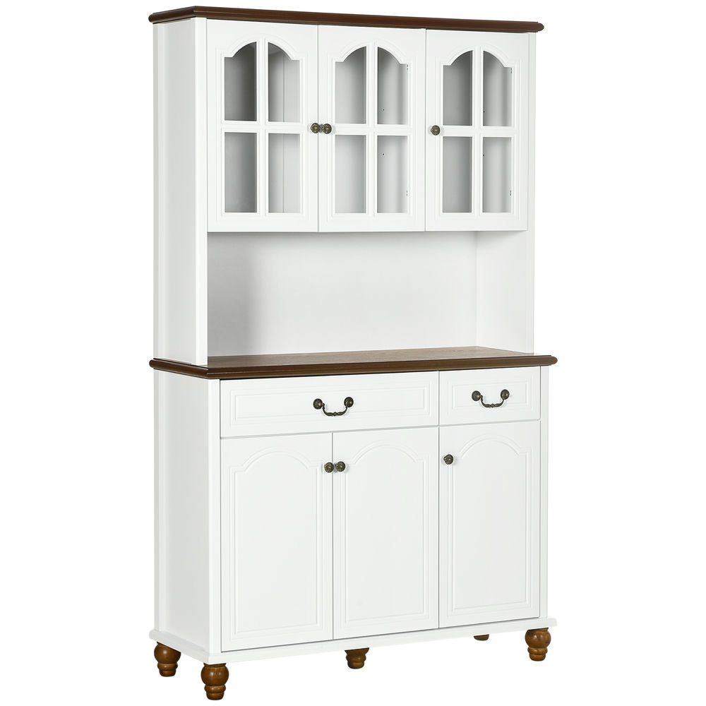 Lark Manor™ Anwaar 43.25" Wide 2 Drawer Dining Hutch, Pantry Cabinet ...