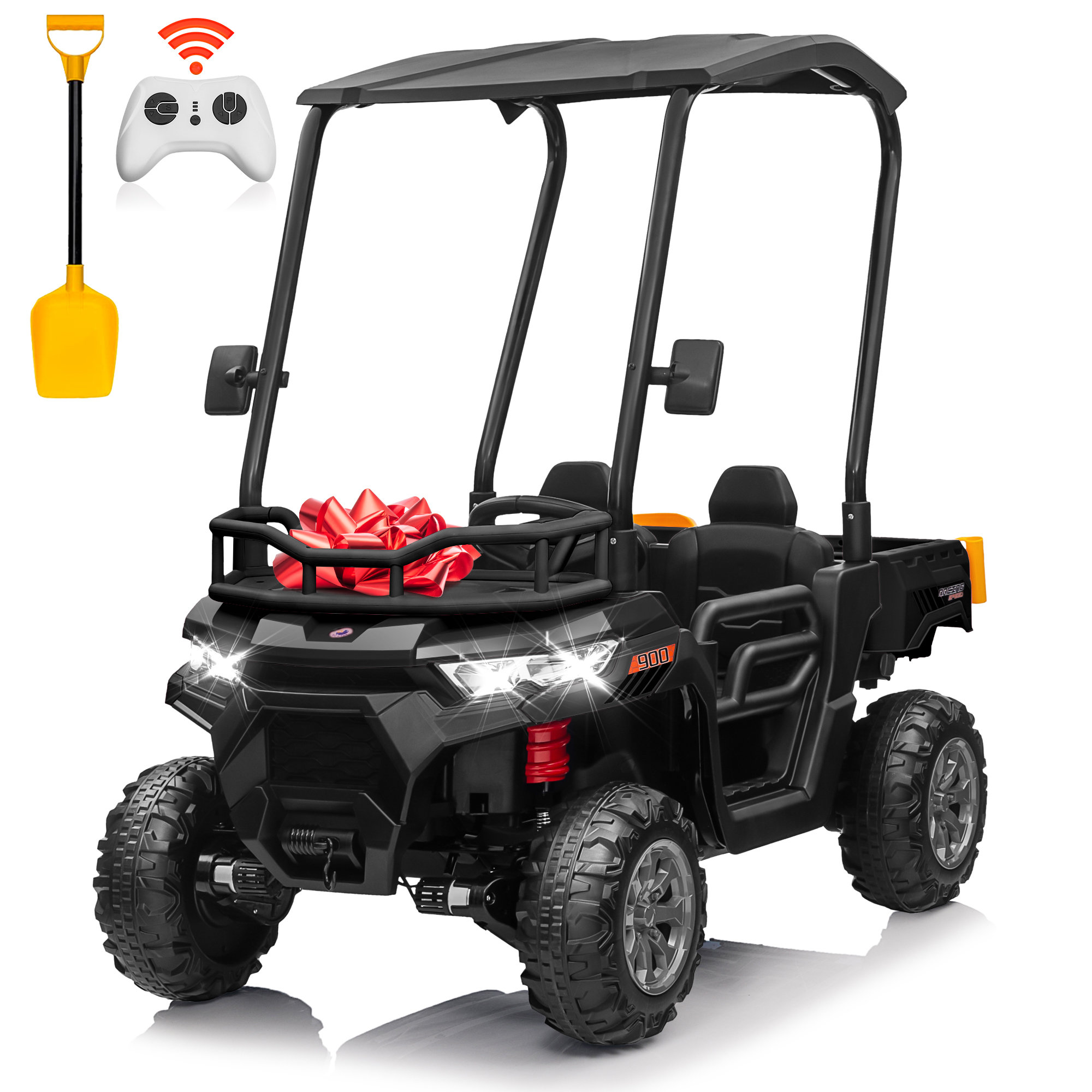 JOYRACER 24V 4X4 Ride On UTV W/Remote Control ,Kids Electric Golf Cart ...