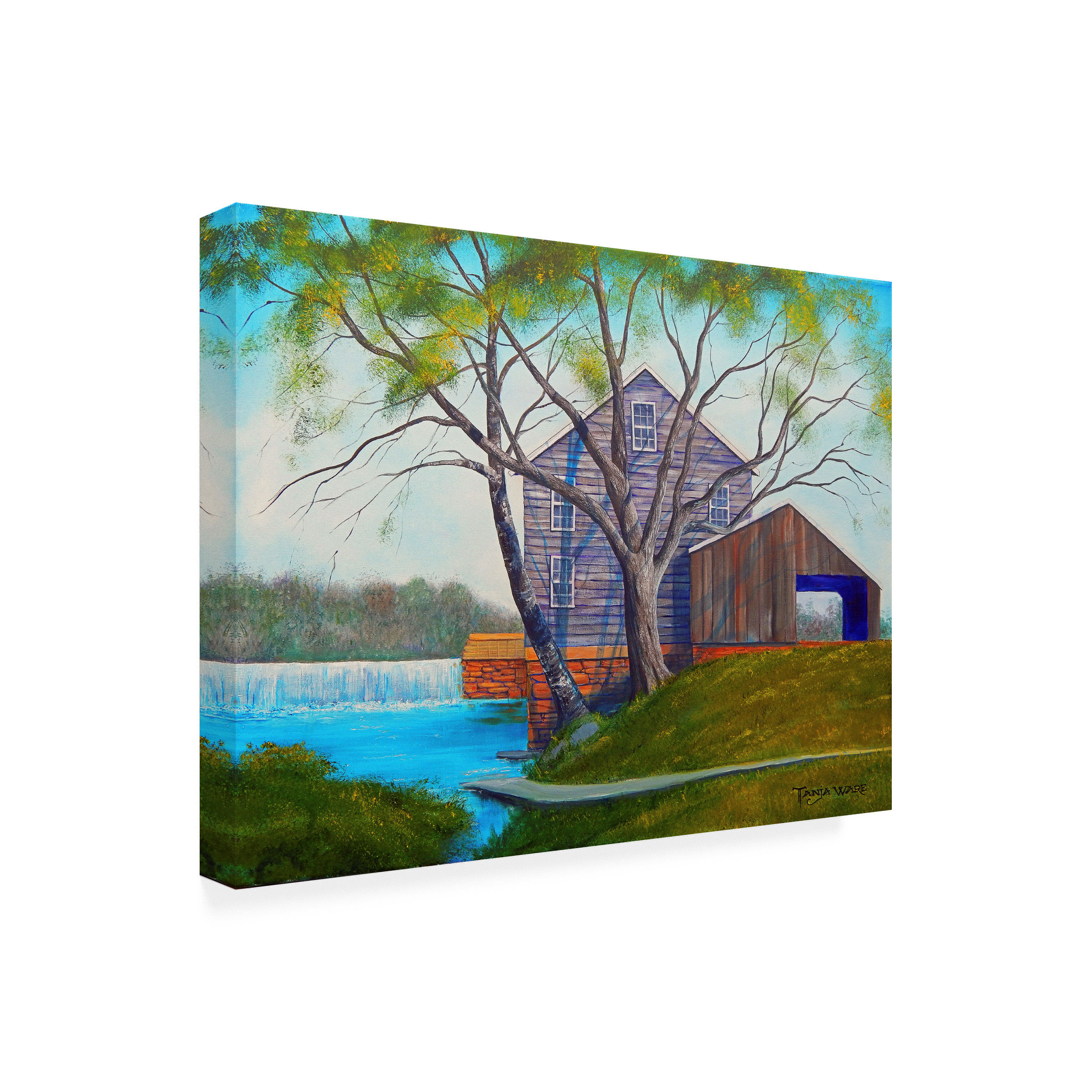 Red Barrel Studio® " Jolly Mill " by Tanja Ware Painting Print | Wayfair