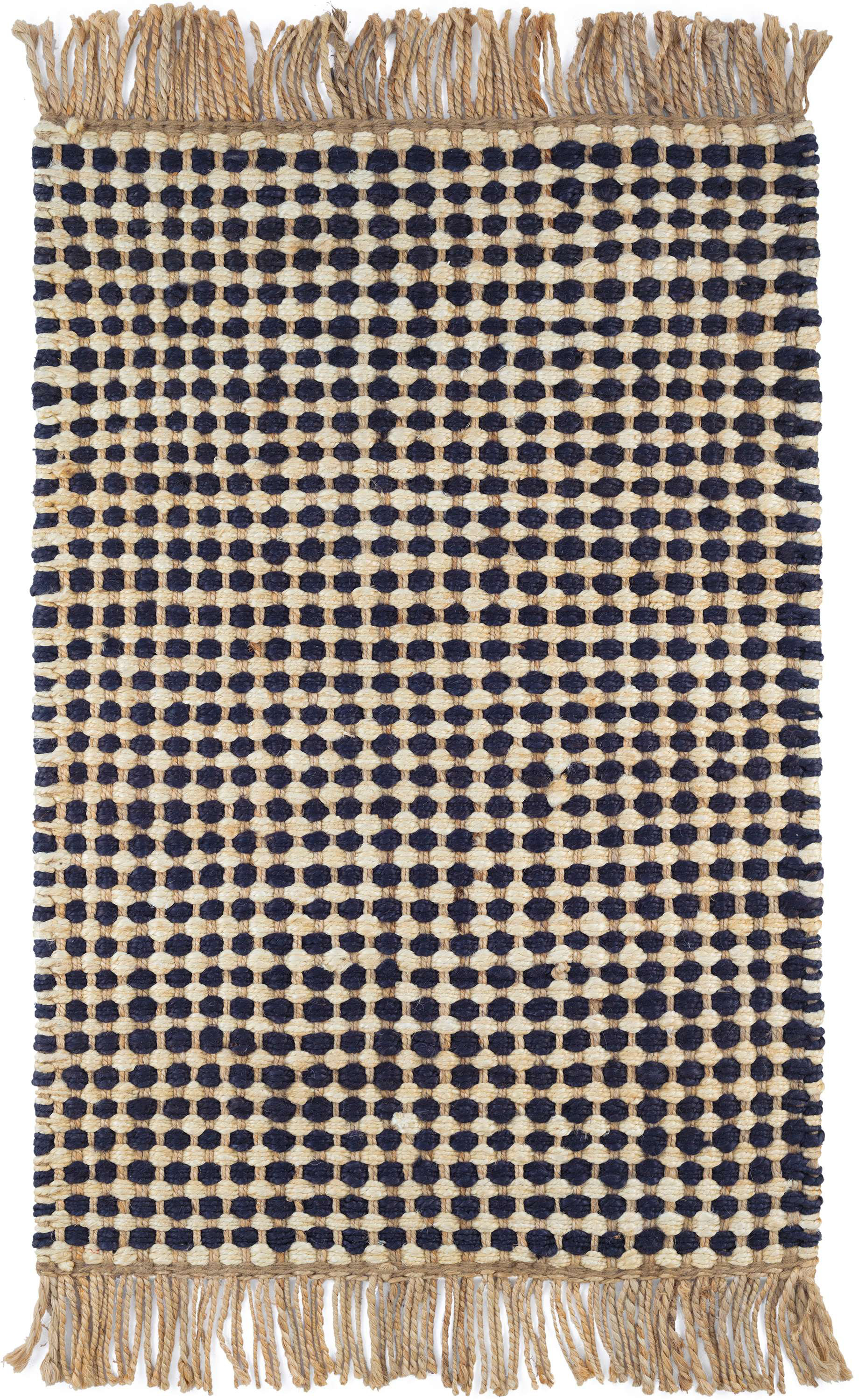 Dash and Albert Rugs Kuba Black Handwoven Jute Rug & Reviews | Wayfair