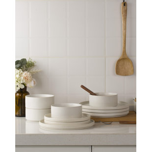 Cream Dinnerware Sets| Up to 65% Off Until 11/20 | Wayfair | Wayfair