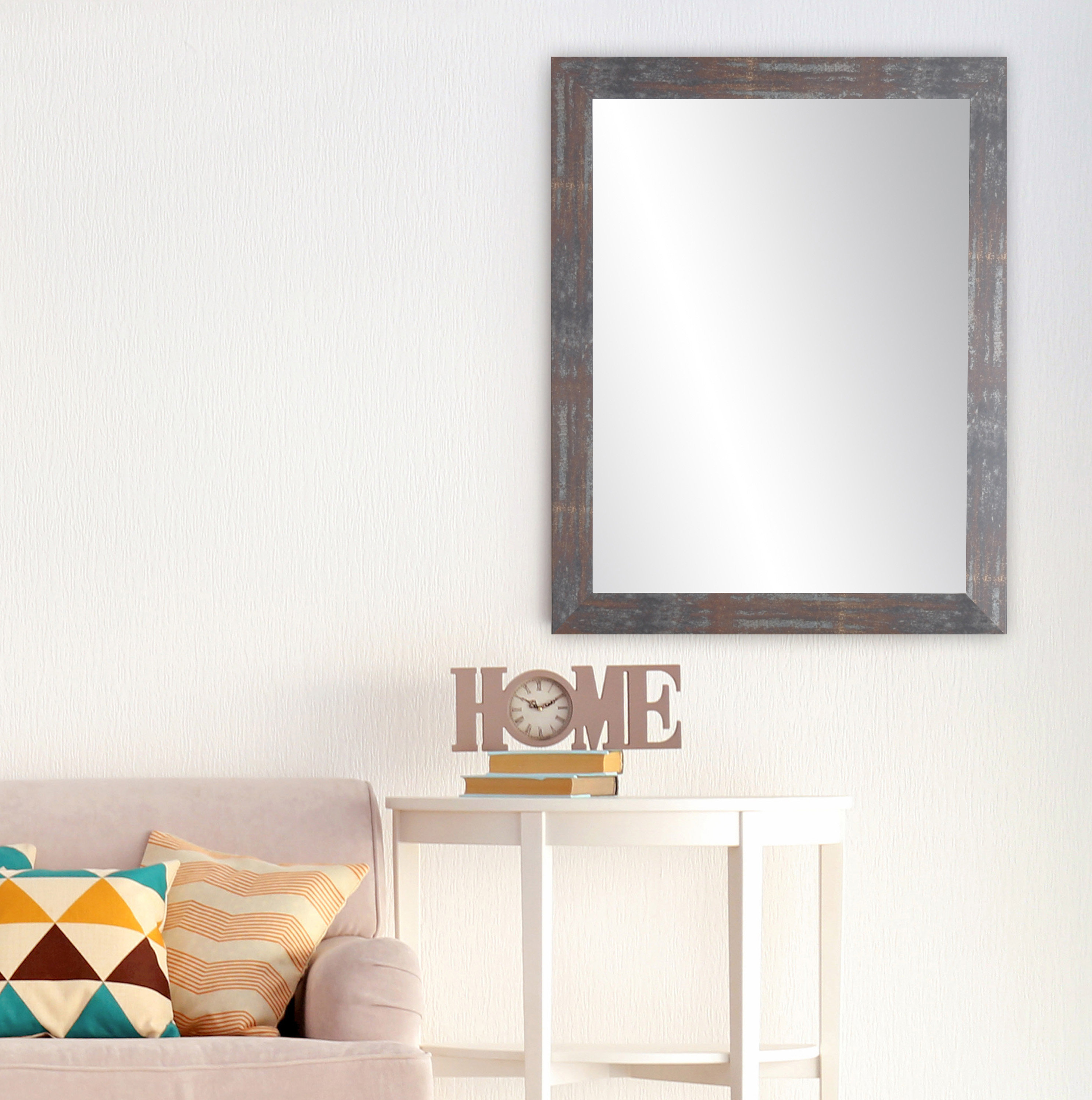 17 Stories Urban Industrial Loft Bathroom / Vanity Mirror - Wayfair Canada