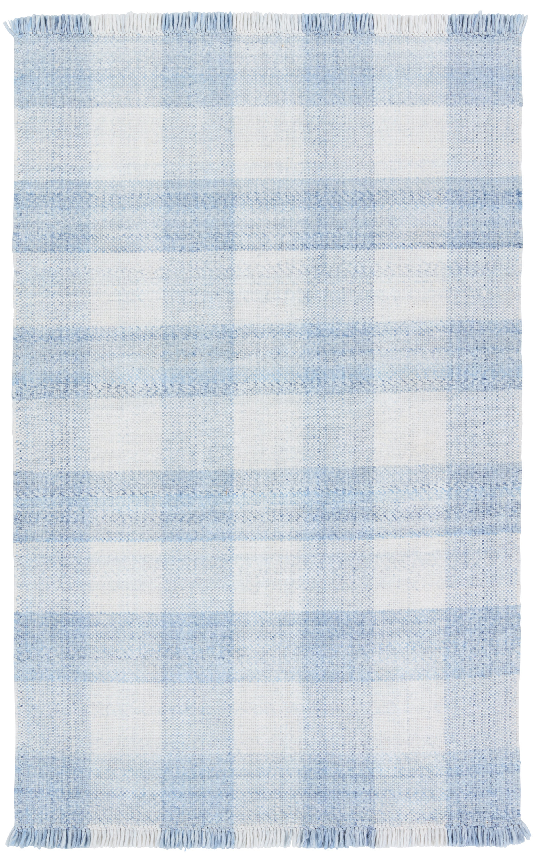 Gracie Oaks Hand Loomed Checkered Indoor/Outdoor Rug | Wayfair