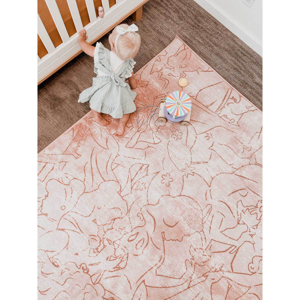 Disney Legacy Disney Rugs Performance Machine Washable Rug & Reviews ...