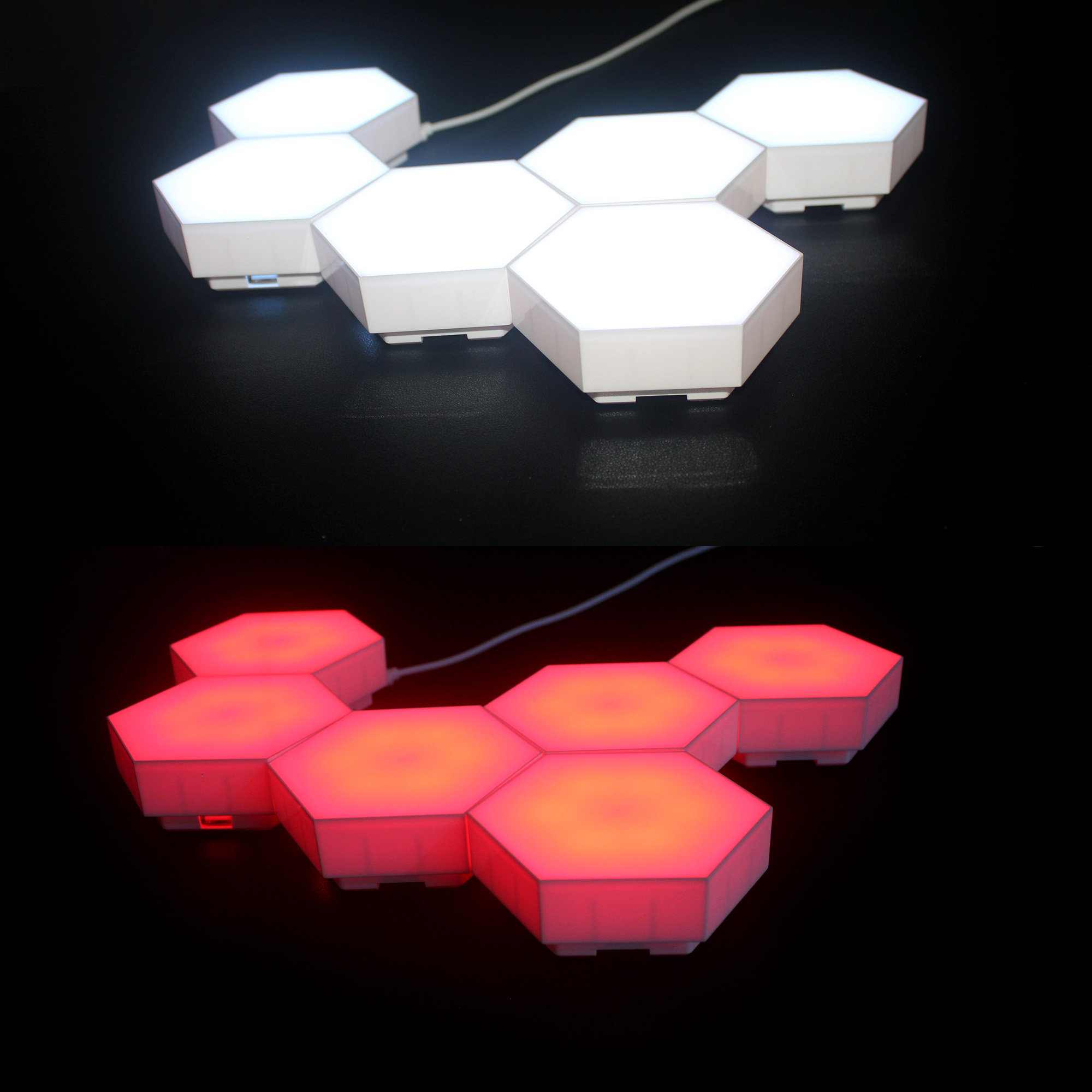Ivy Bronx Masud Touch Sensitive Modular Wall Lights | Wayfair