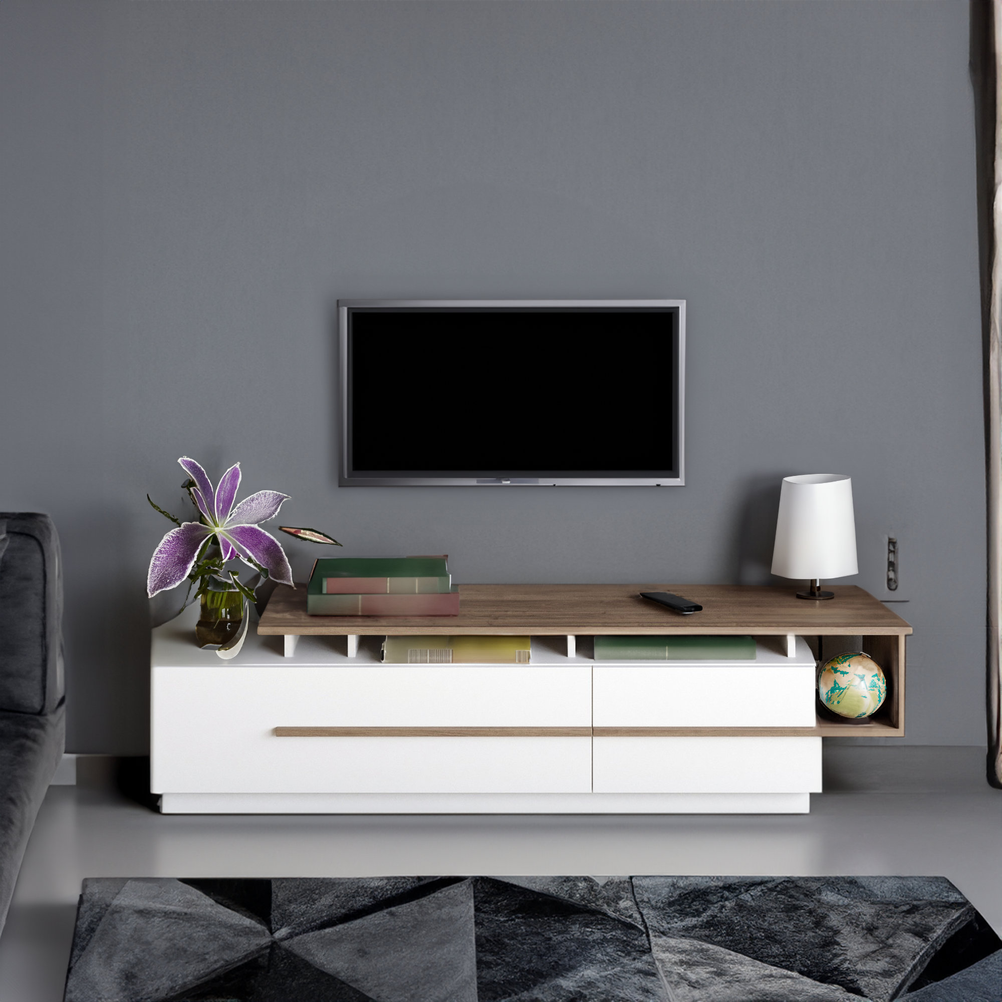 Ivy Bronx Krisanna 70'' W Storage Credenza | Wayfair