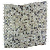 Abolos Galaxy 0.3125 in. x 0.3125 in. Iridescent Glass Pressed Edge ...