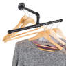 Symple Stuff Wall-Mounted T-Bar Pipe Hanging Clothing Rack & Reviews ...