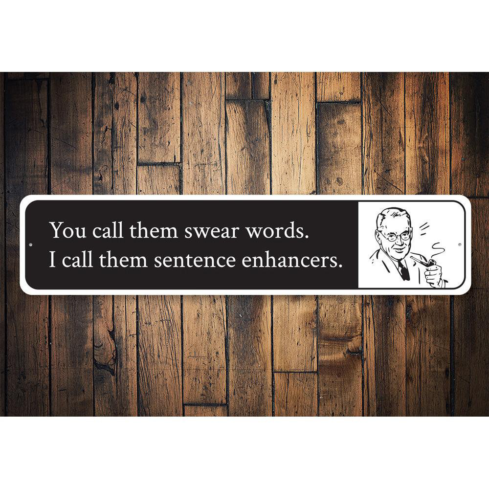 Lizton Sign Shop, Inc Swear Words Aluminum Sign | Wayfair