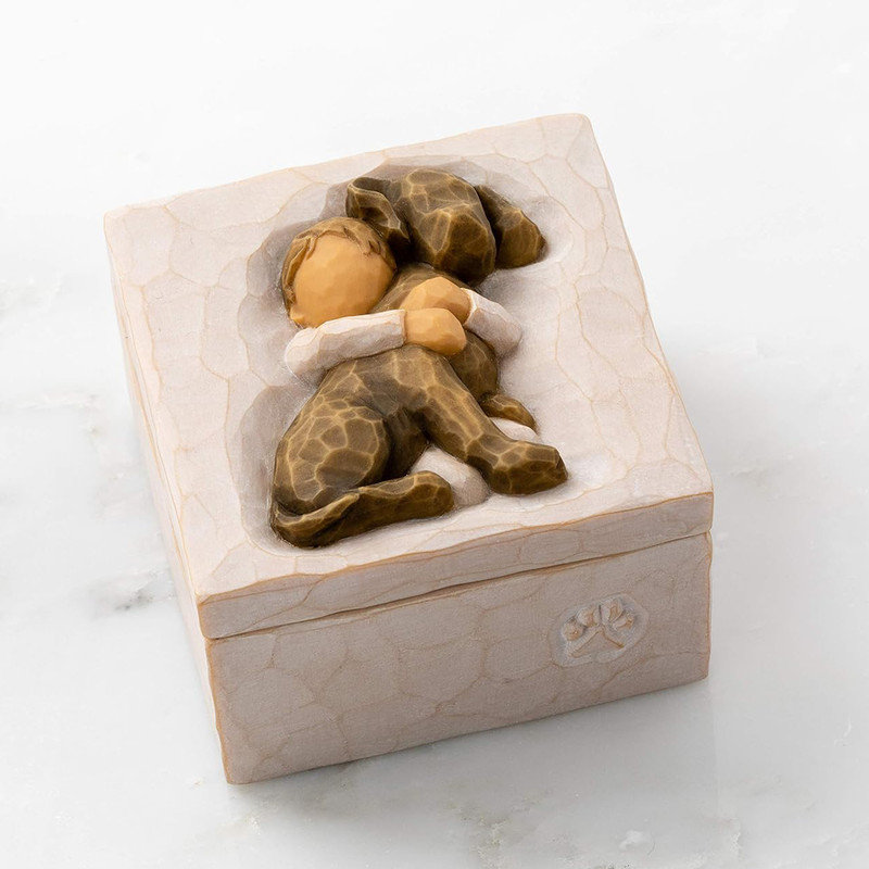 Lark Manor Sculpted hand-painted Keepsake Box - Wayfair Canada