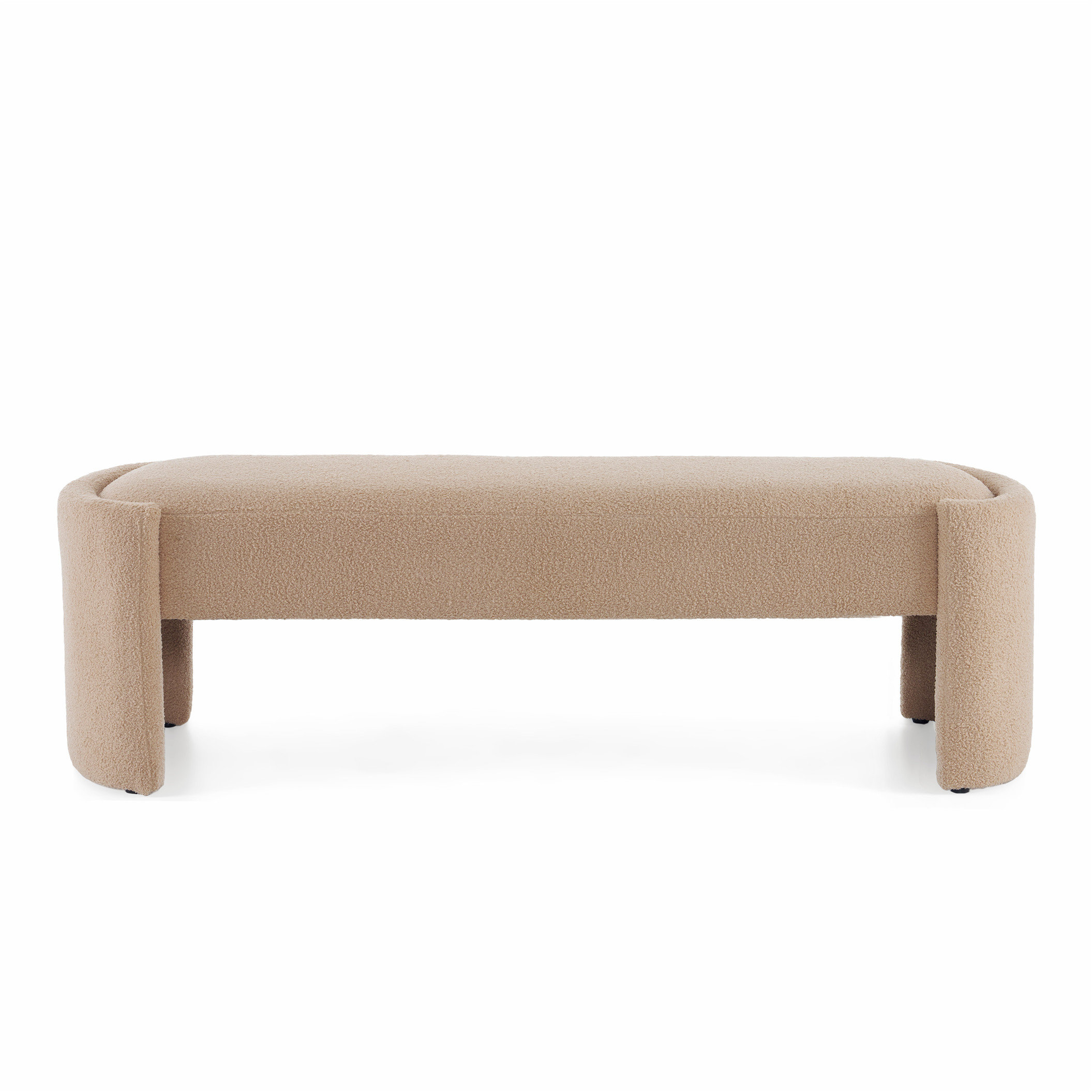 Ophelia & Co. Modern & Contemporary Bench with Cushuion | Wayfair