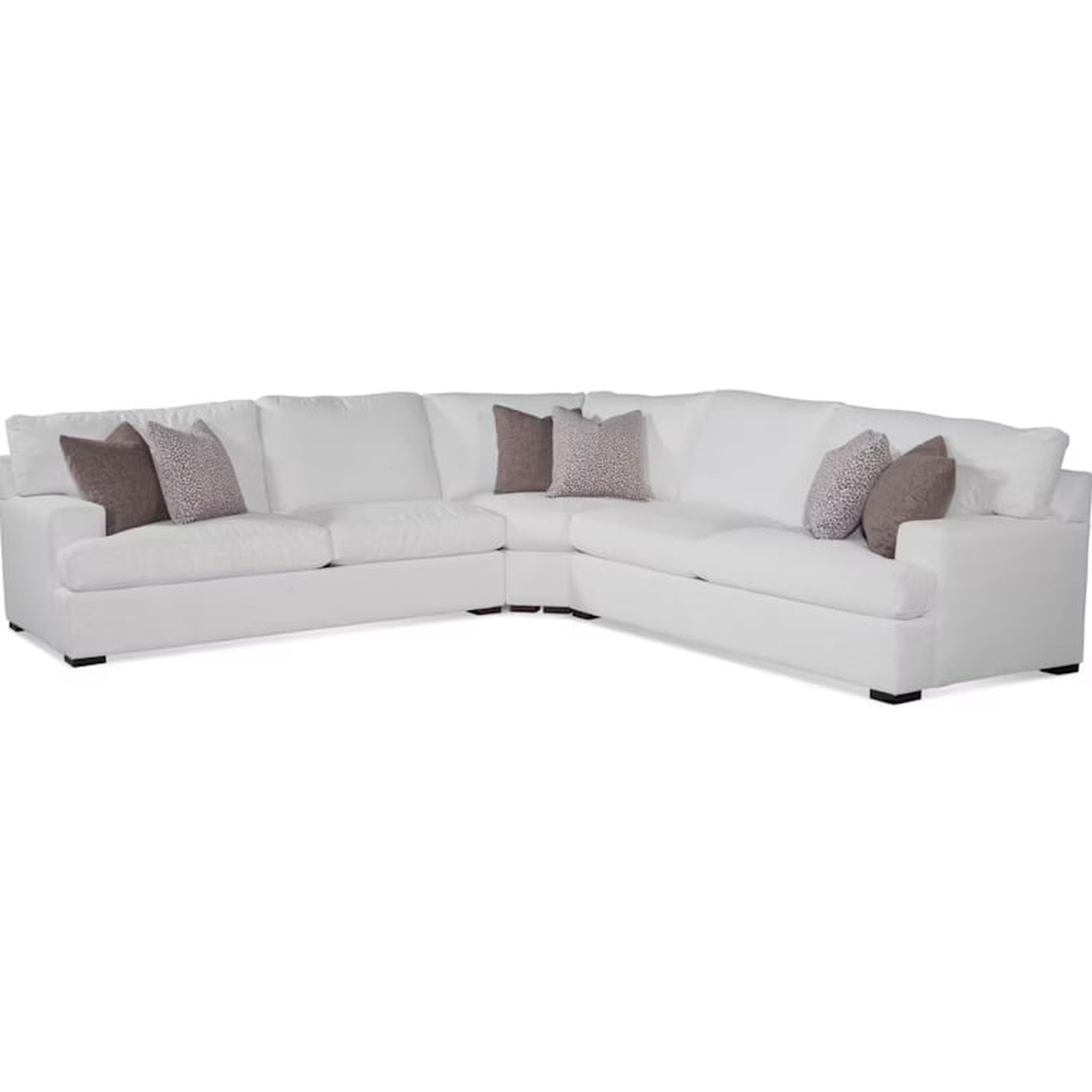 Braxton Culler Cambria Three-Piece Wedge Sectional | Wayfair